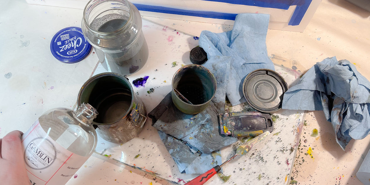 Distractions & Messy Work of Fresh Solvent — Elizabeth’s Art Gallery