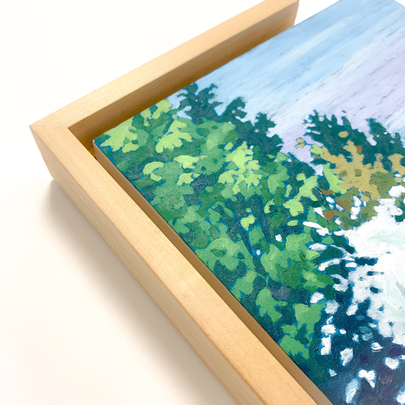 Ready Made Natural Wood Float Frame — Elizabeth’s Art Gallery